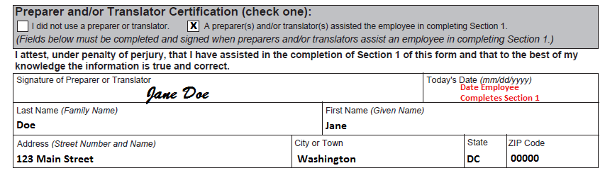 How Do I Fill Out Each Section Of The I-9 Form? – Everyset