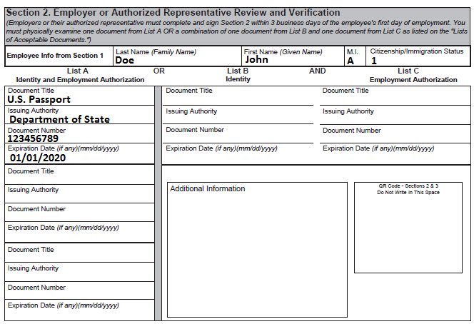 How Do I Fill Out Each Section Of The I-9 Form? – Everyset
